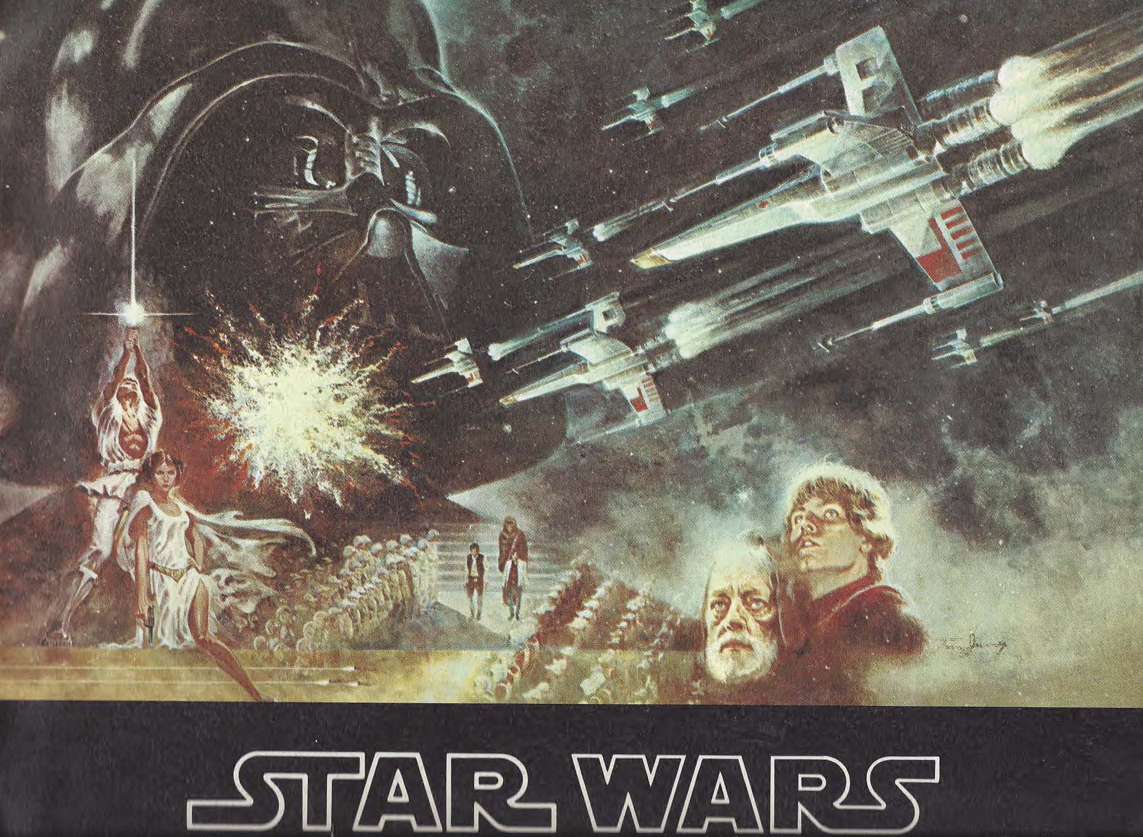 Making the Kessel Run with the "Star Wars" 1977 Souvenir Movie Book ...